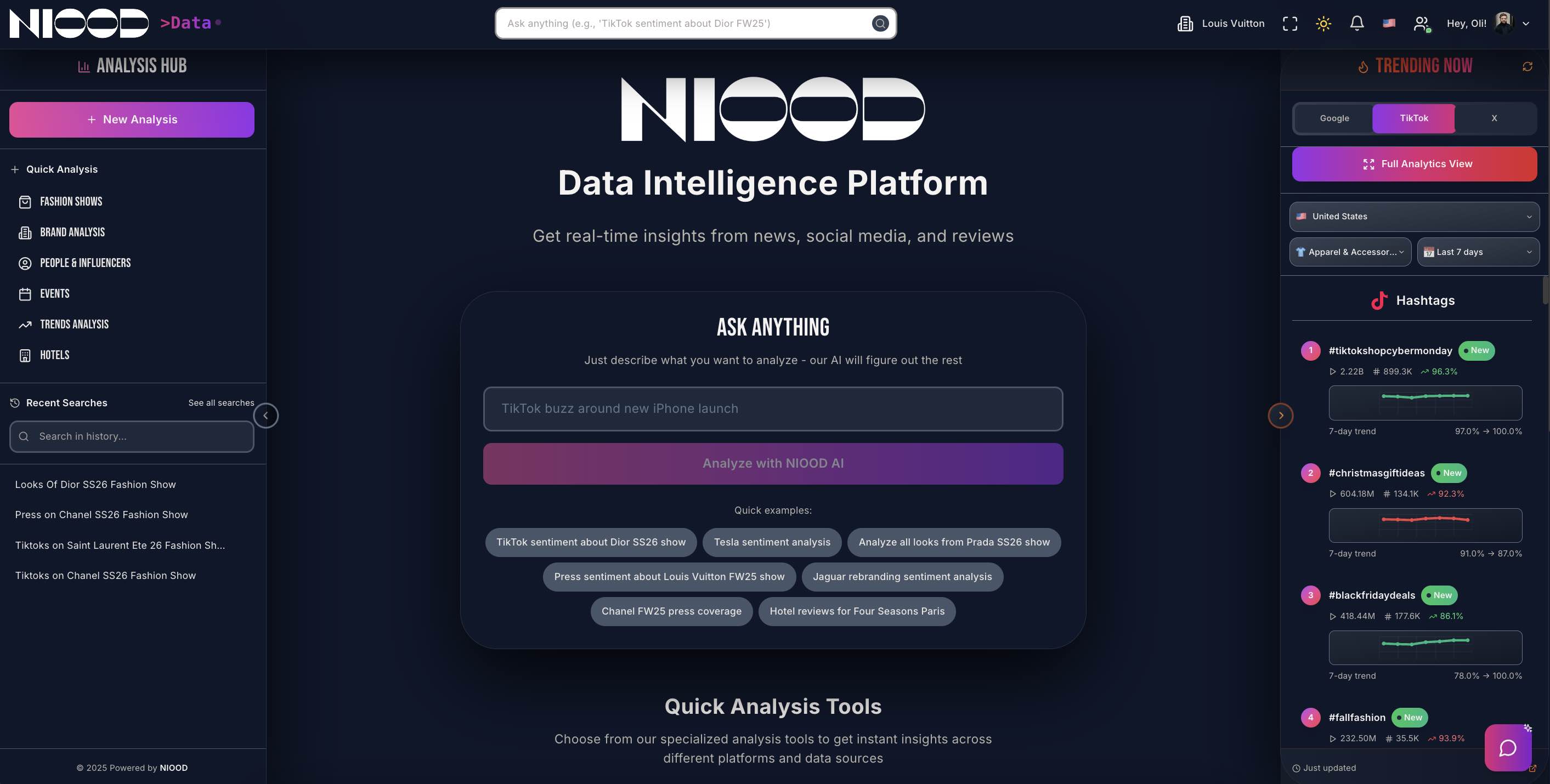 NIOOD - AI-Powered News Intelligence Platform